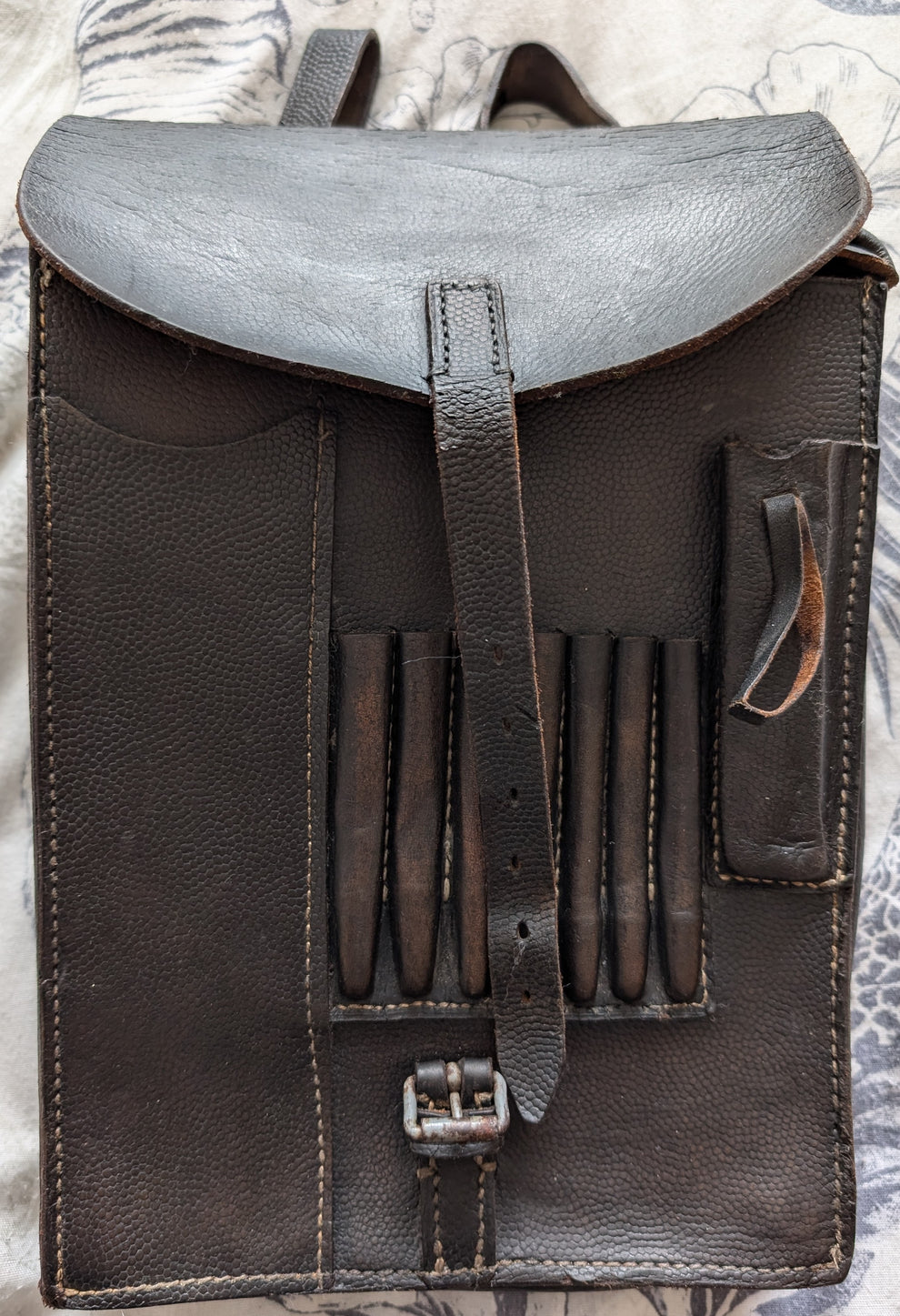 Ww2-German leather map case – Antiques Medals Militaria