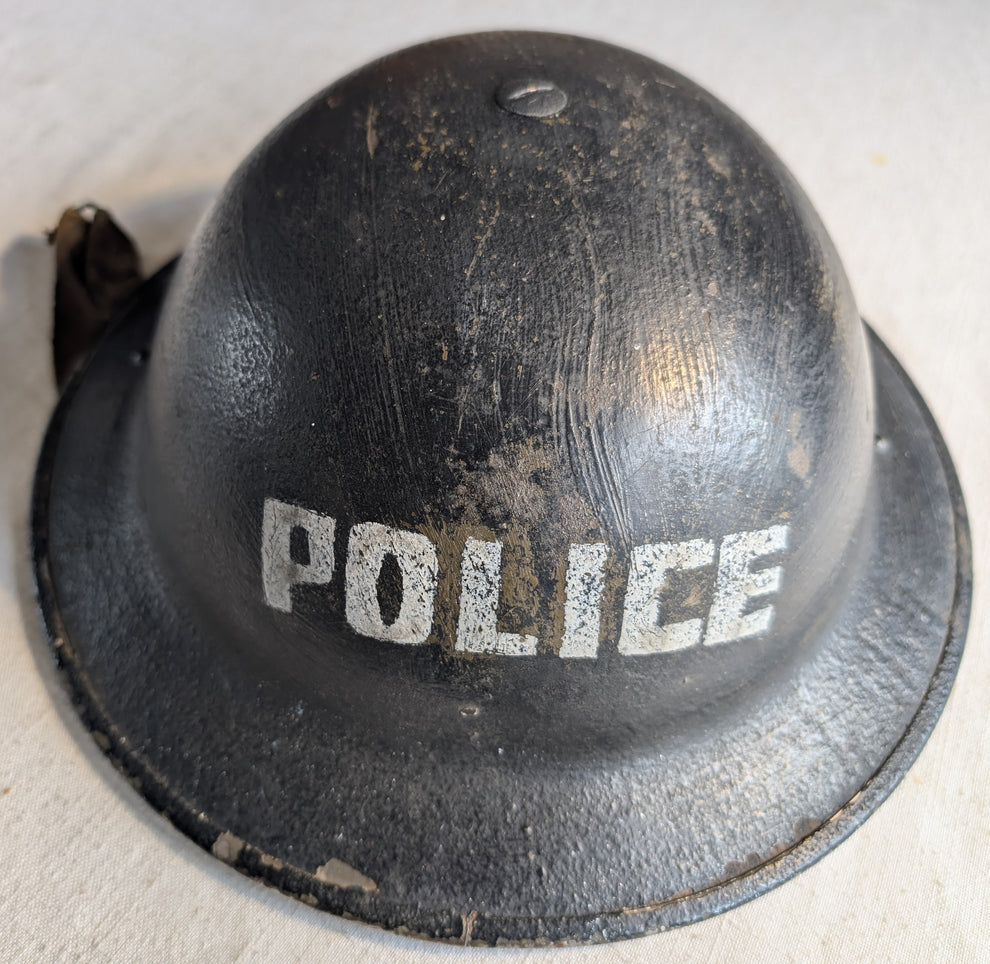 WW2-Police steel helmet – Antiques Medals Militaria