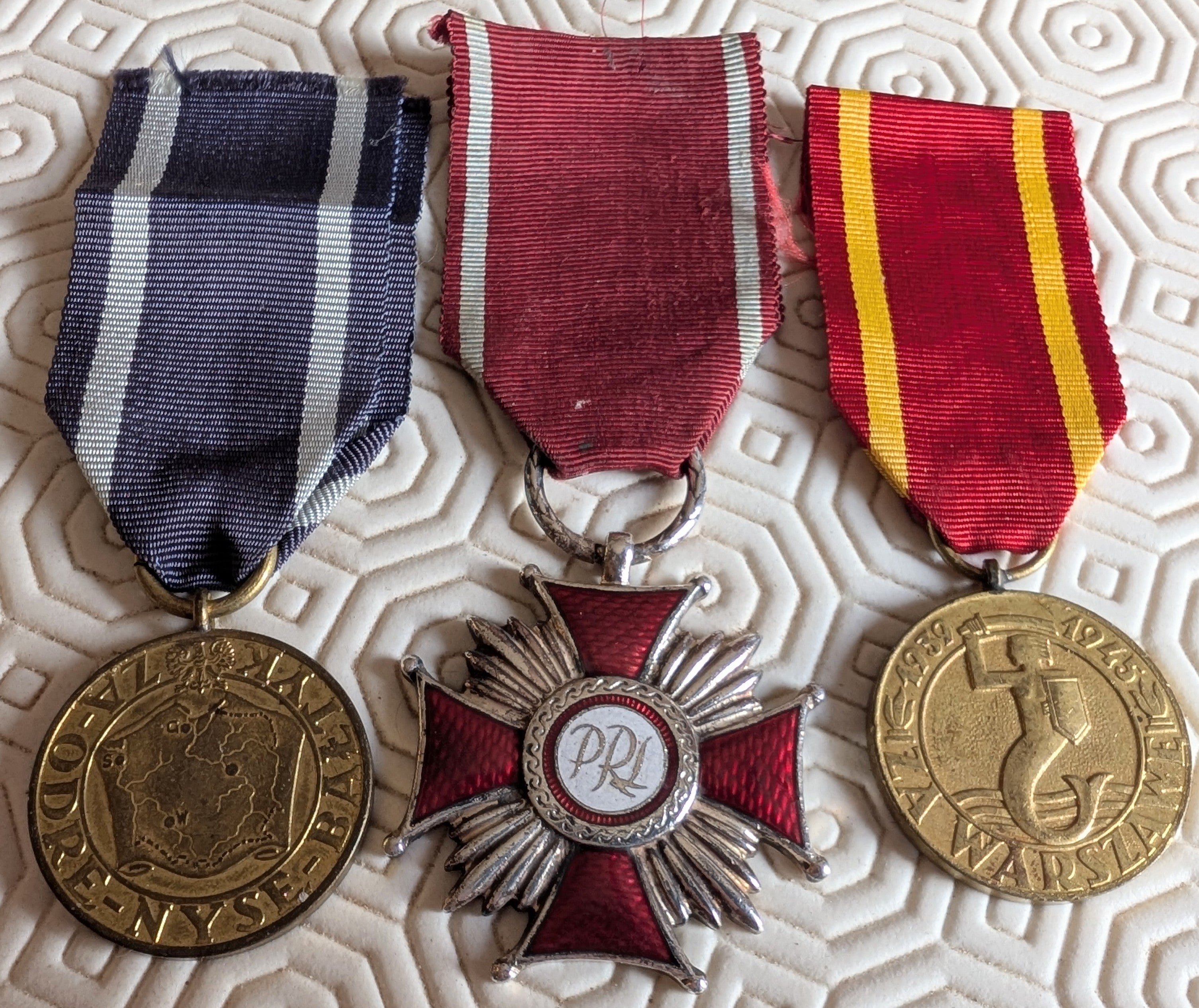 WW2-Medal group of 3 polish medals – Antiques Medals Militaria